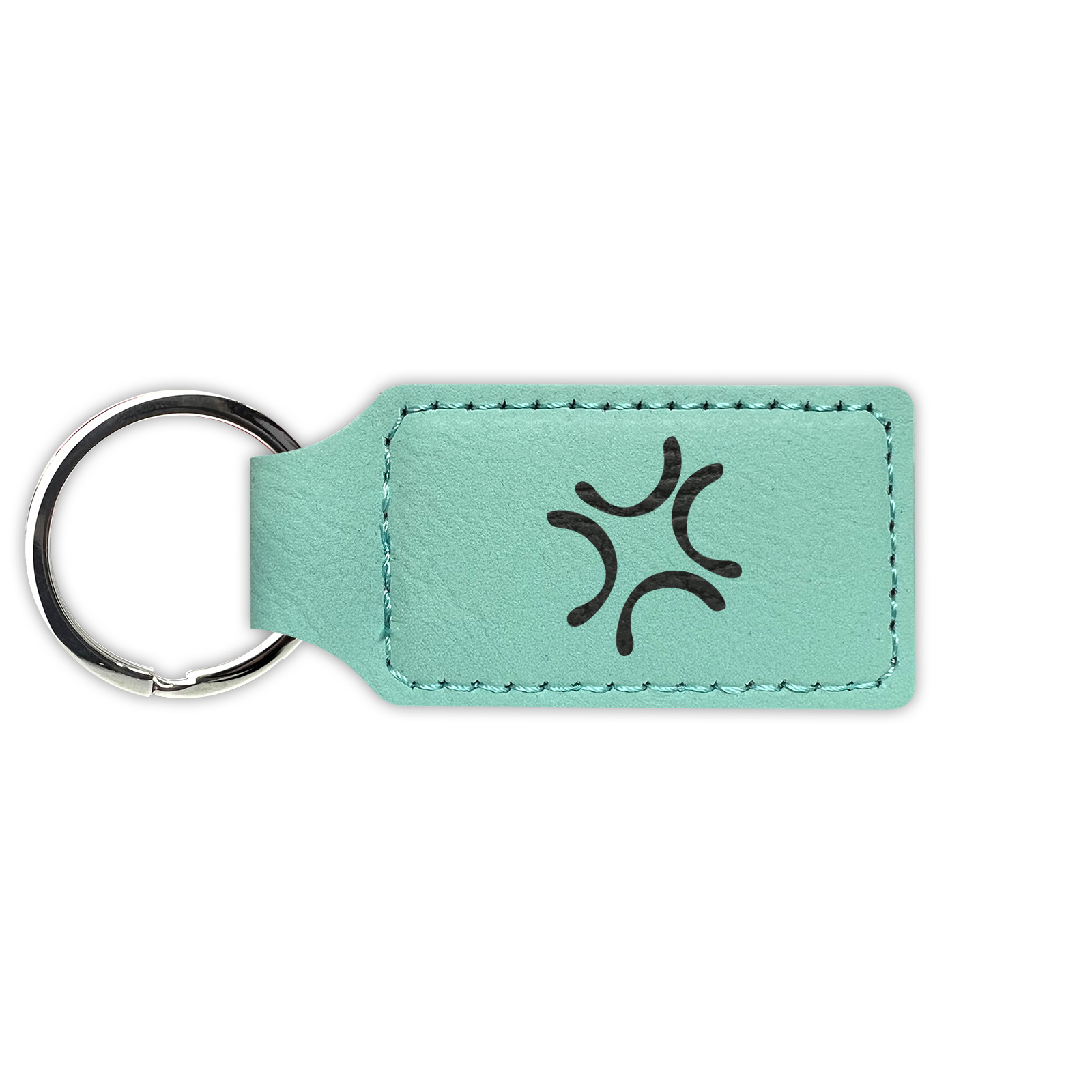 JDM Angry Keychain Leatherette Rectangle - Laser Engraved - Many Colors ...