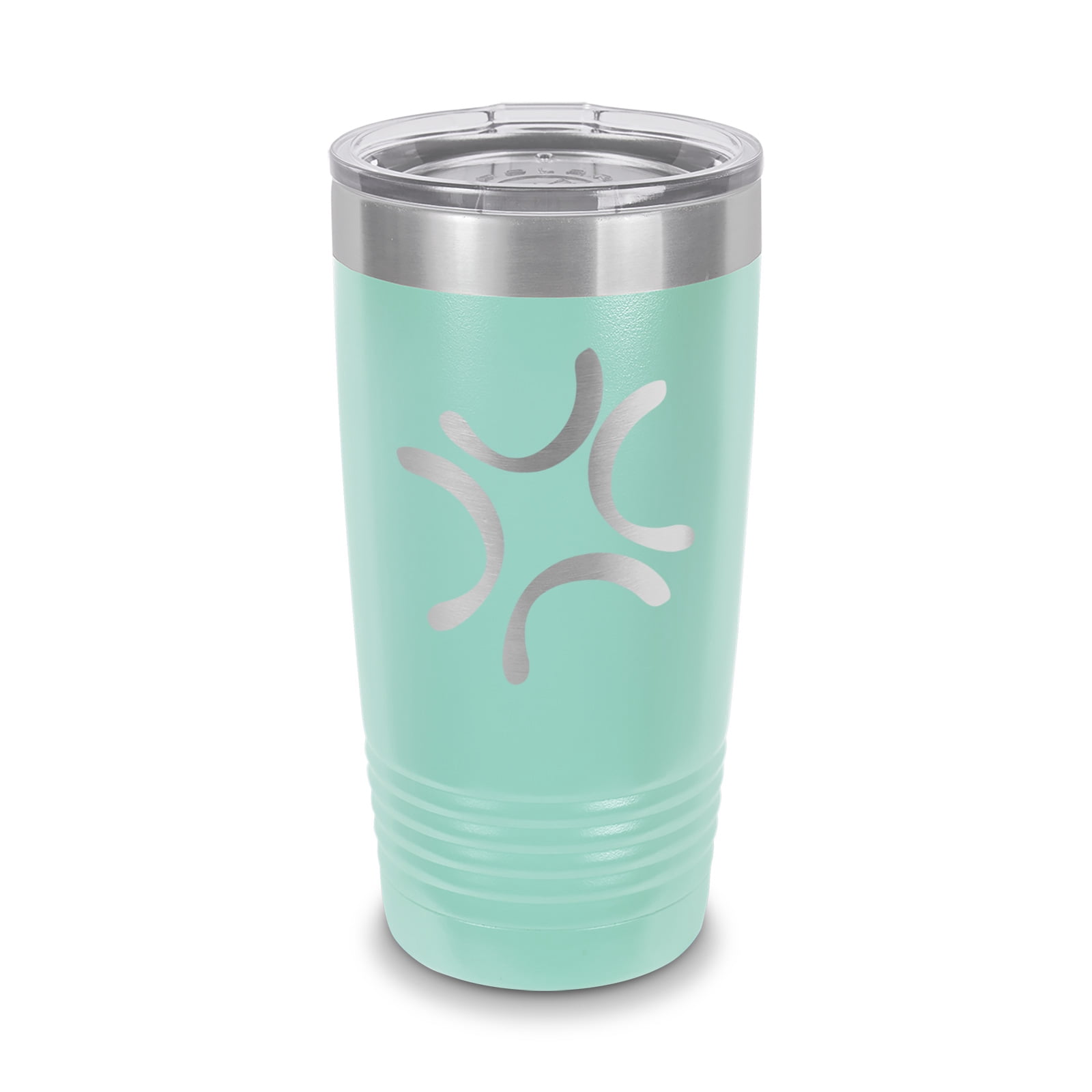 JDM Angry Tumbler 20 oz - Laser Engraved w/ Clear Lid - Stainless Steel ...