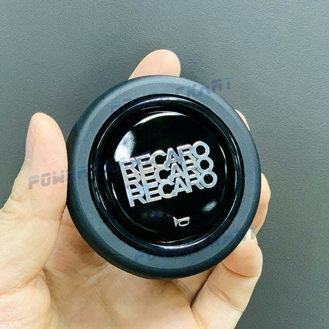 JDM Car Styling Racing Sport Steering Wheel Horn Button RECARO Horn ...