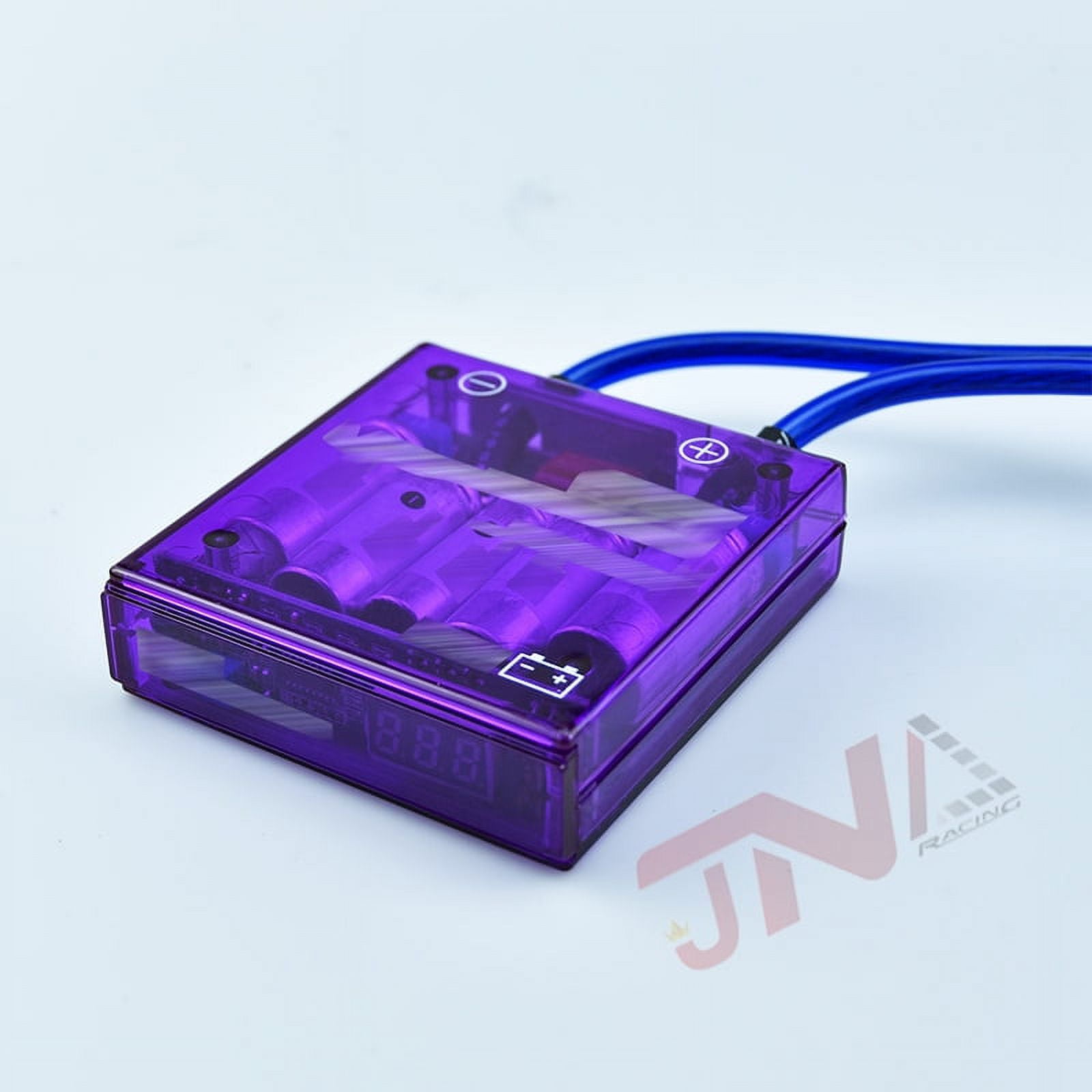 JDM Car Voltage Stabilizer with LED Display Universal Fuel Saver ...