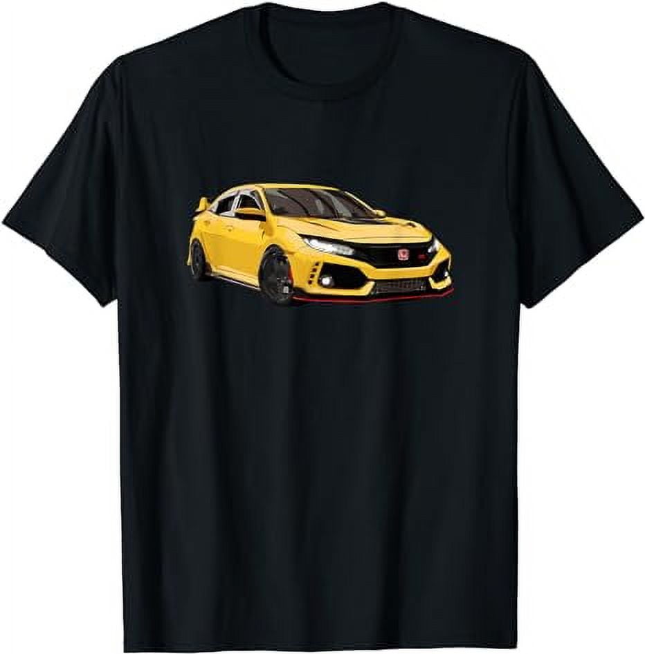 JDM Car phoenix yellow Hot Hatch TYPE FK8 T-Shirt - Walmart.com