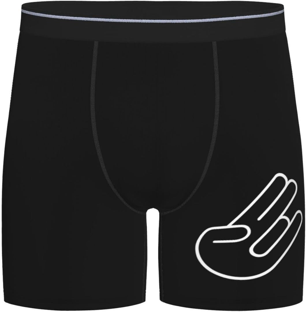 JDM Hand Sign Men's Briefs Soft Men's Boxer Briefs - Walmart.com