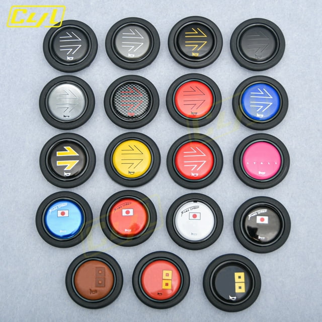 JDM High Performance Allow Steering Wheel Horn Button Universal Racing ...