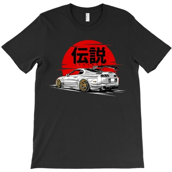 JDM Legend Funny Retro Gaming Racecar Tuning Car Christmas New Year Graphic H5004 Unisex T-Shirt ...