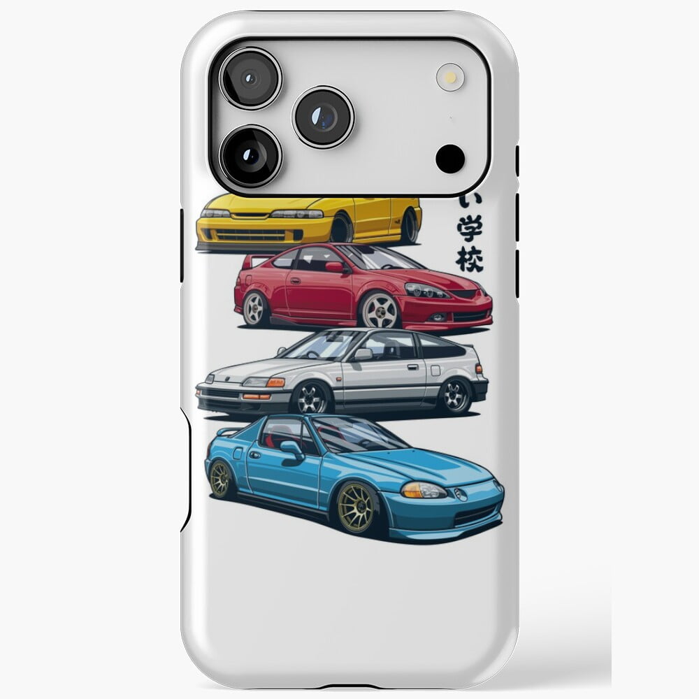 JDM Mix Civic CRX Integra iPhone Case 17 to 11 Pro Max - Walmart.com
