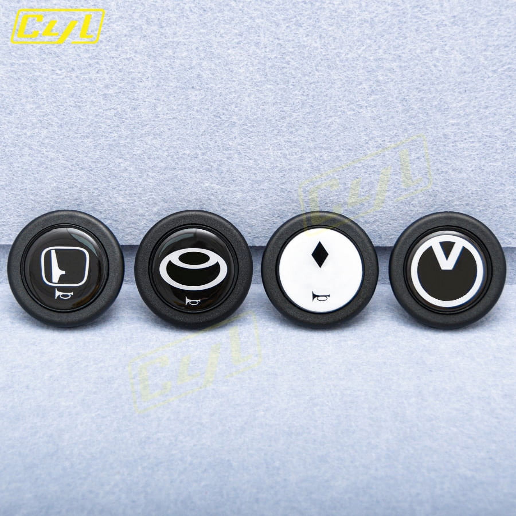 JDM Modified Car Styling Steering Wheel Horn Button Universal Horn ...