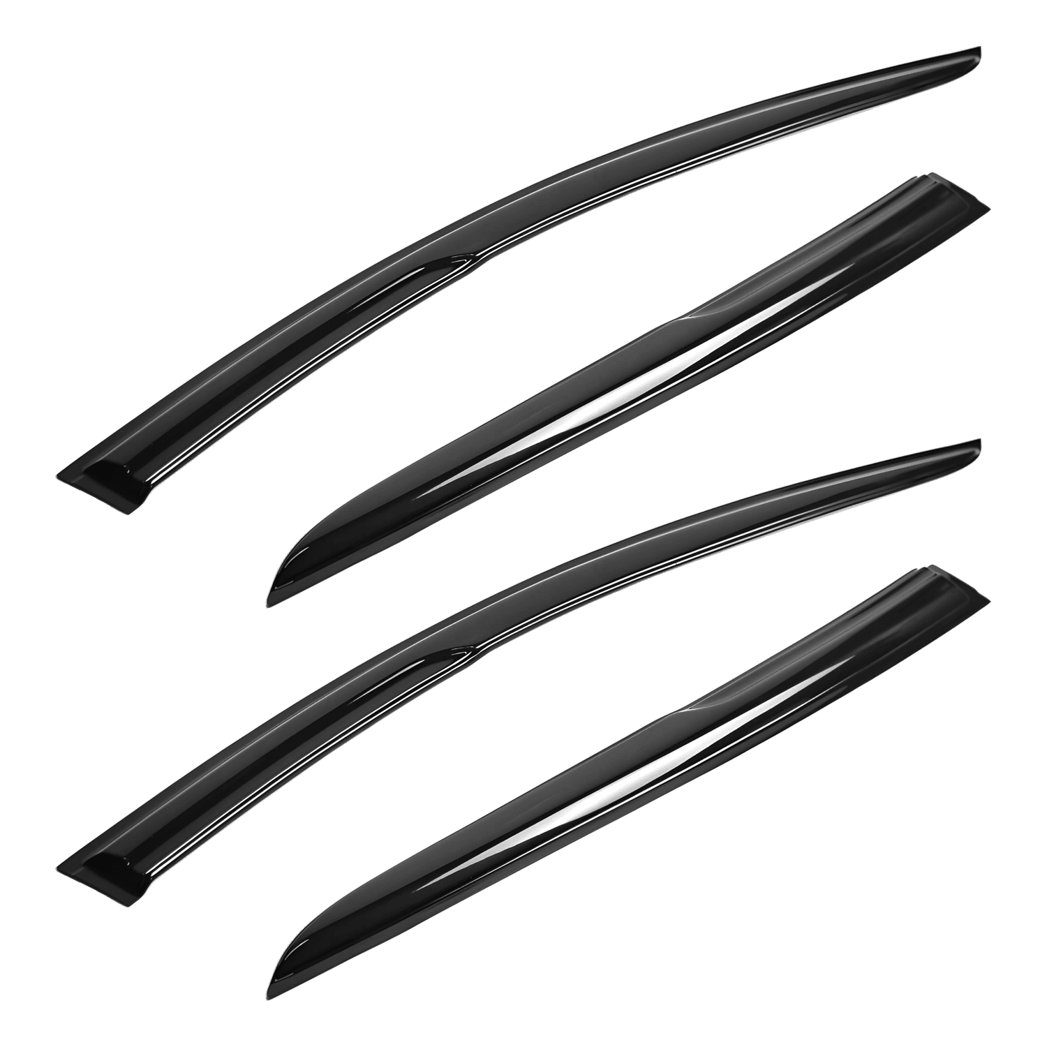 JDM Mugen Style Window Visor For Toyota Prius 2016-2022 Hatchback Rain ...