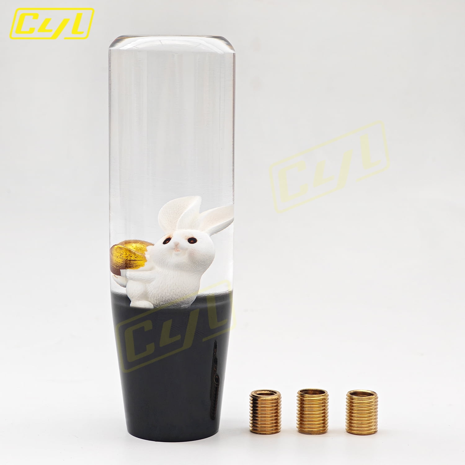 JDM Rabbit Hamburger Acrylic Gear Shift Knob 15CM Universal Modified ...