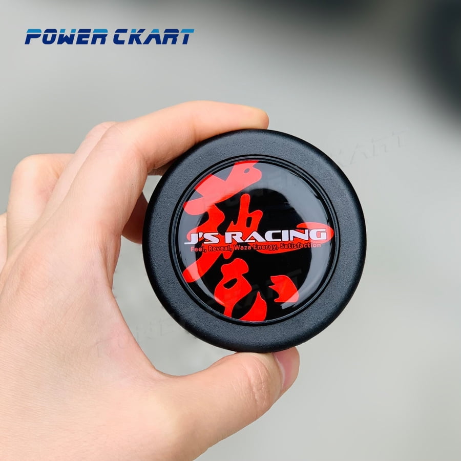 JDM Racing Drift Sports Steering Wheel Horn Button Anime Sticker ...