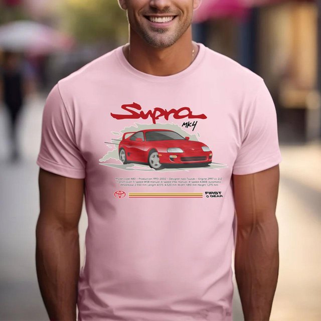 JDM Shirt Toyota Supra Iconic JDM Car Design for Enthusiasts, Car Guys ...
