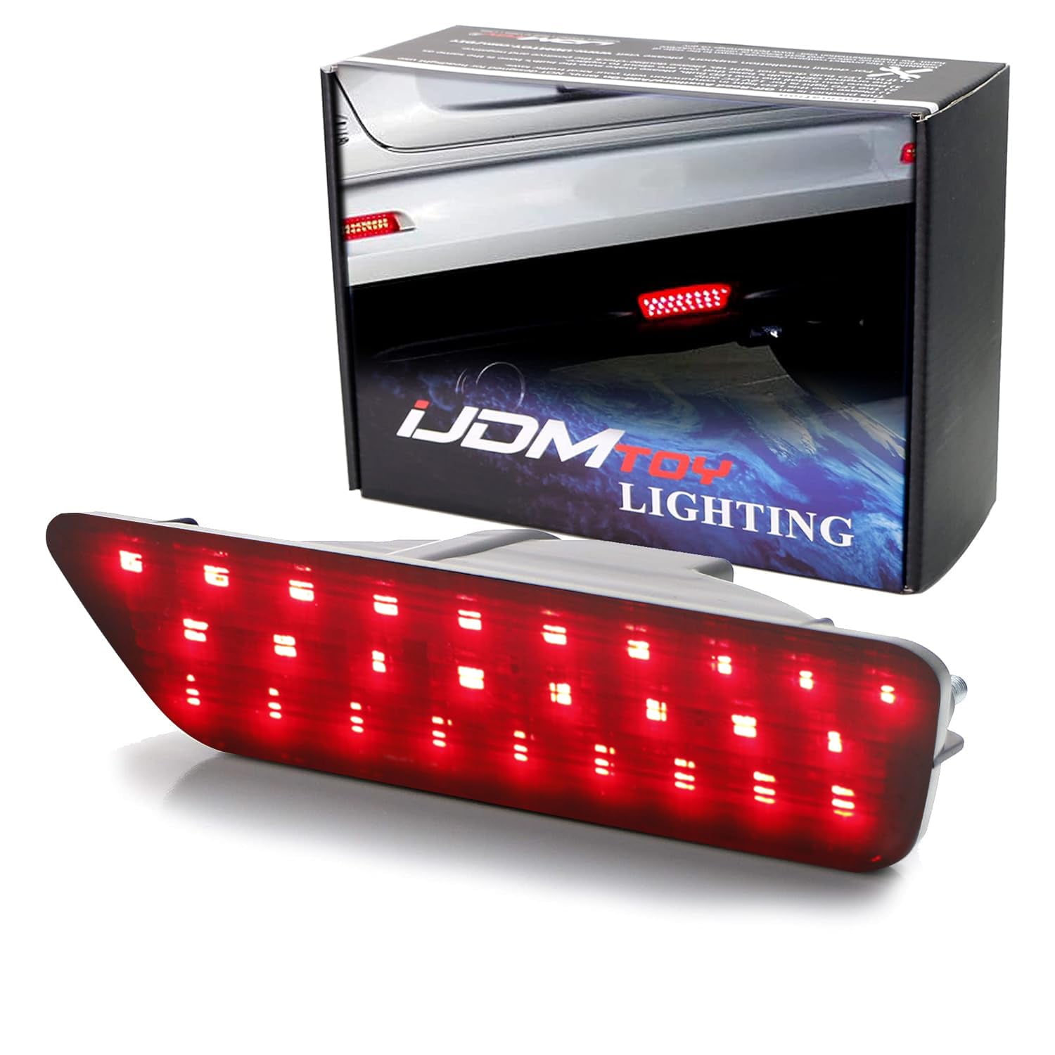 JDM Style Smoked Lens Full LED Rear Fog Light Kit For Nissan 2011-2014 ...