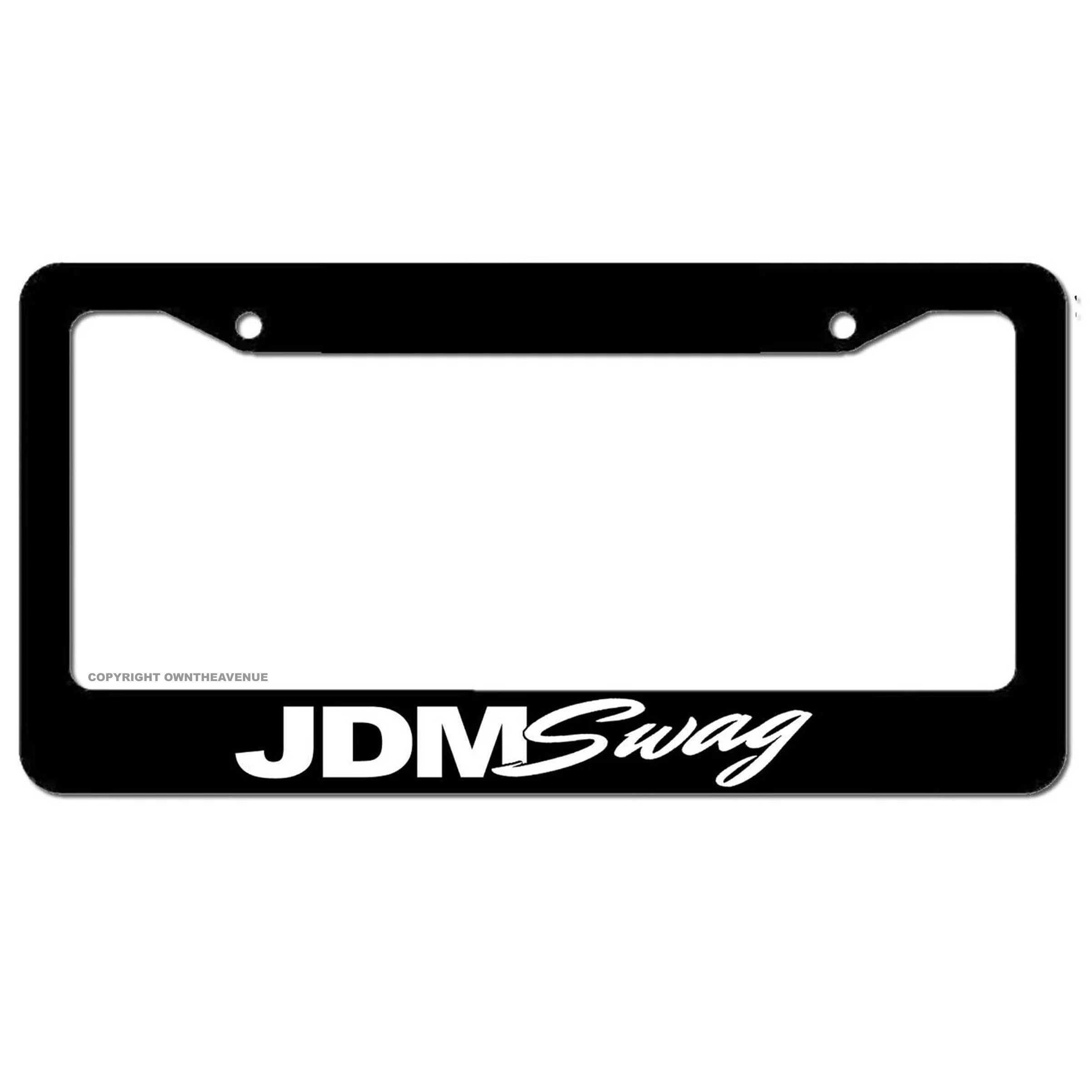 JDM Swag Drag Drift Drifting Racing Low Funny License Plate Frame ...