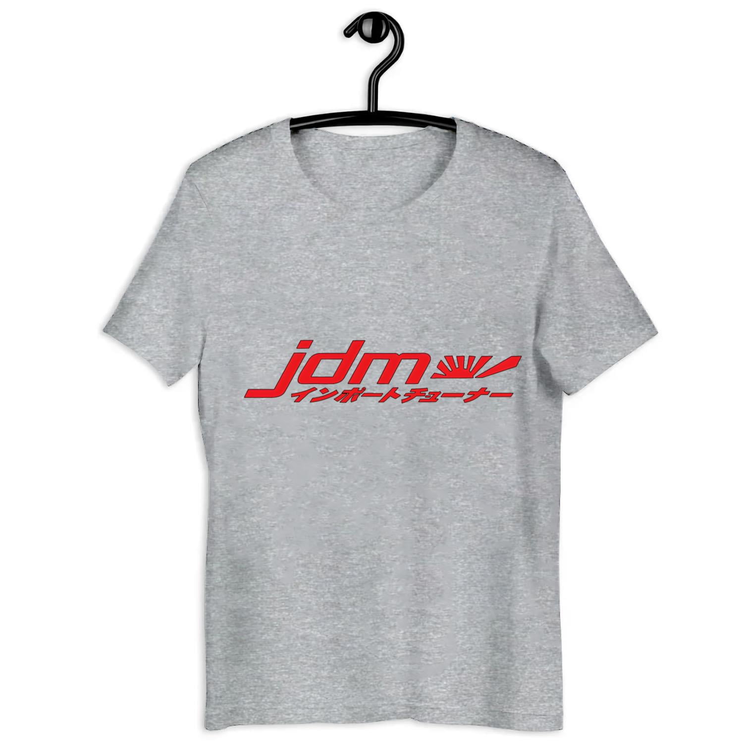 JDM T-Shirt Japanese Kanji T shirt Drift Turbo Racing Car tee - Walmart.com