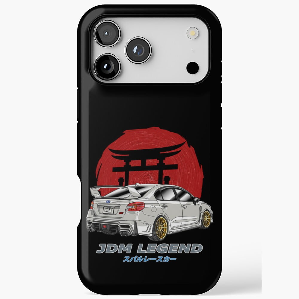 JDM White Impreza WRX STI Rally iPhone Case 17 to 11 Pro Max - Walmart.com