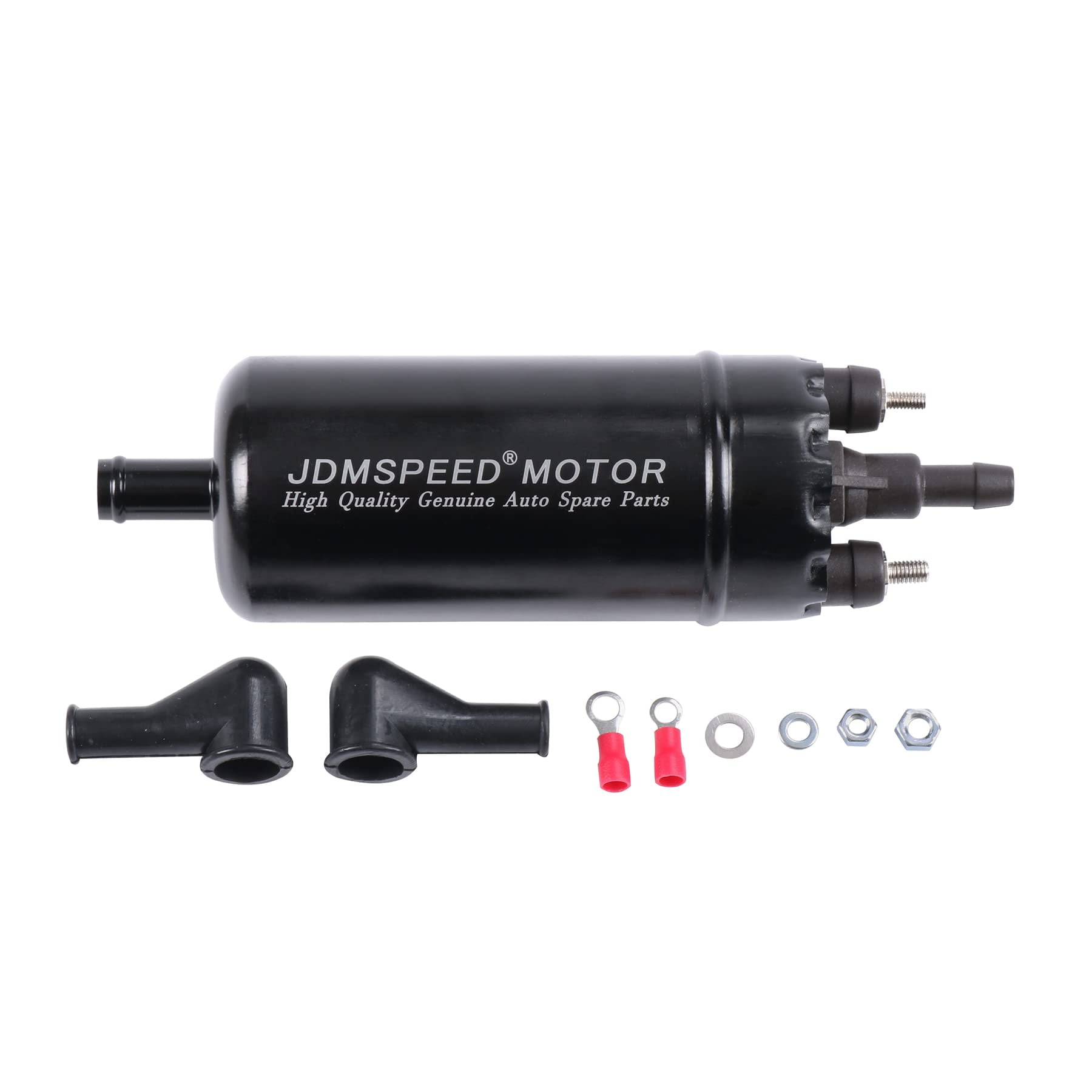 JDMSPEED New Universal Inline High Pressure Fuel Pump 12V Gasoline Fuel ...