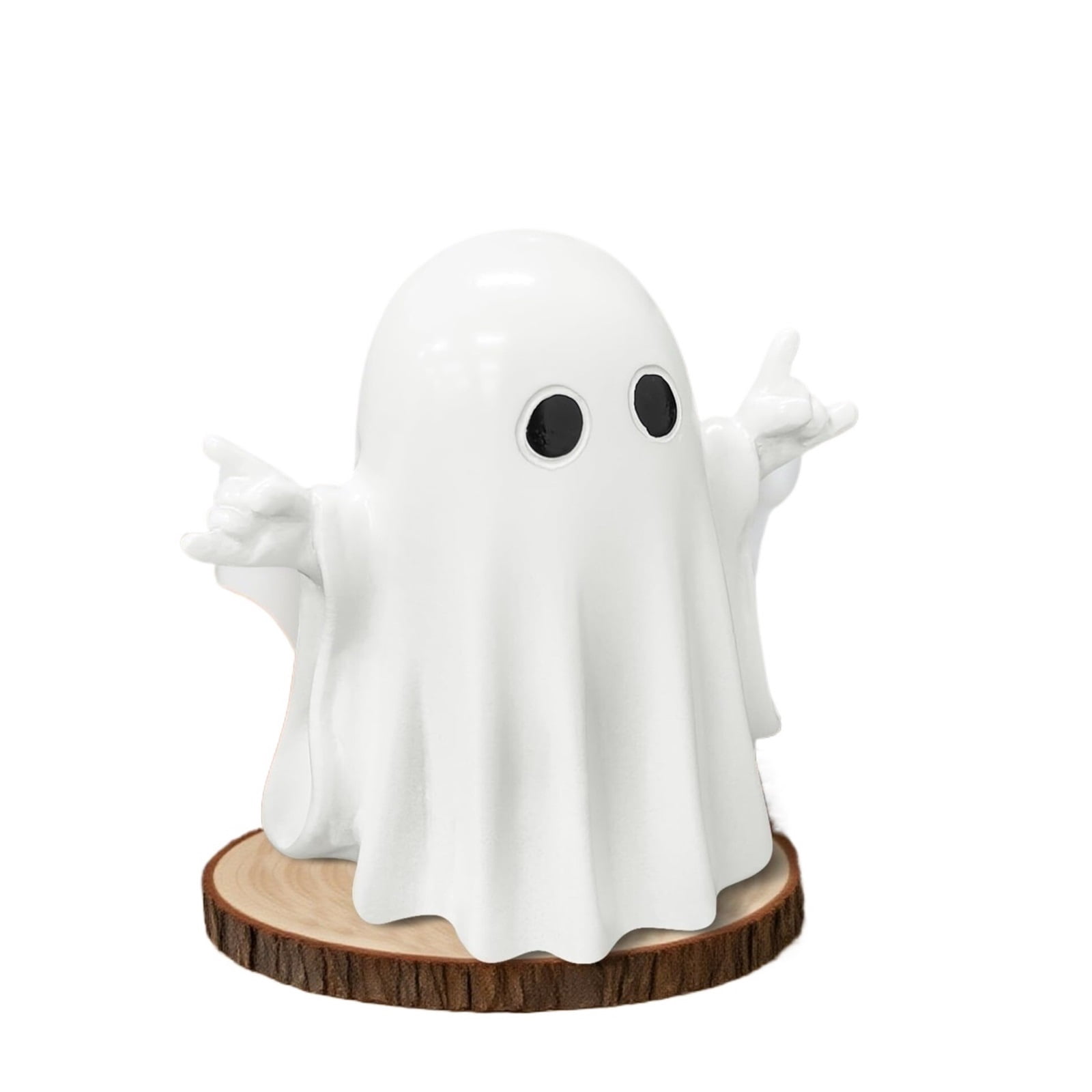 JDQTPOET Halloween Decorations Ghost Figurine - 3 in Spooky & Cute ...