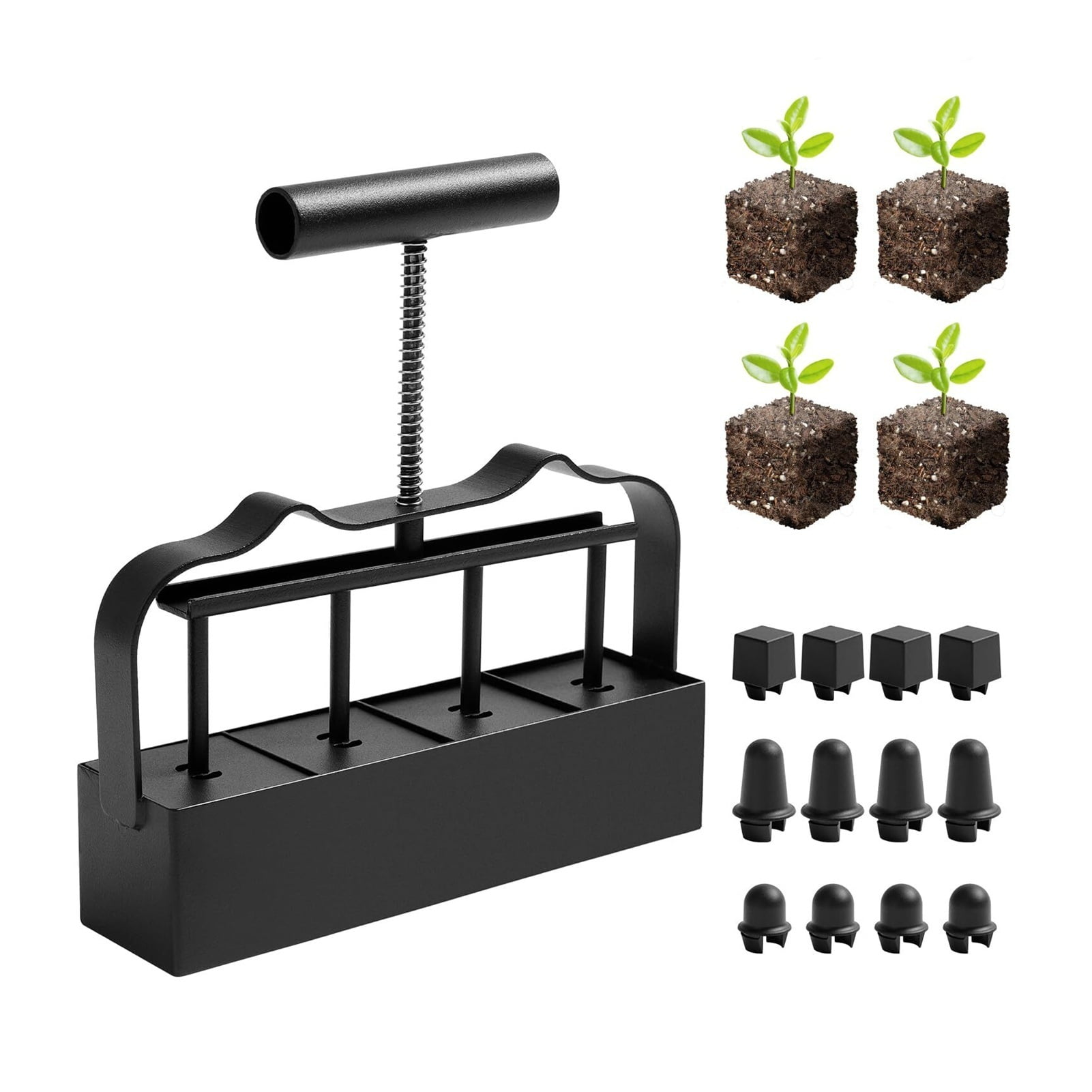 JDQTPOET Soil Retarder Handheld Soil Blocker Maker Reusable Time Saving ...