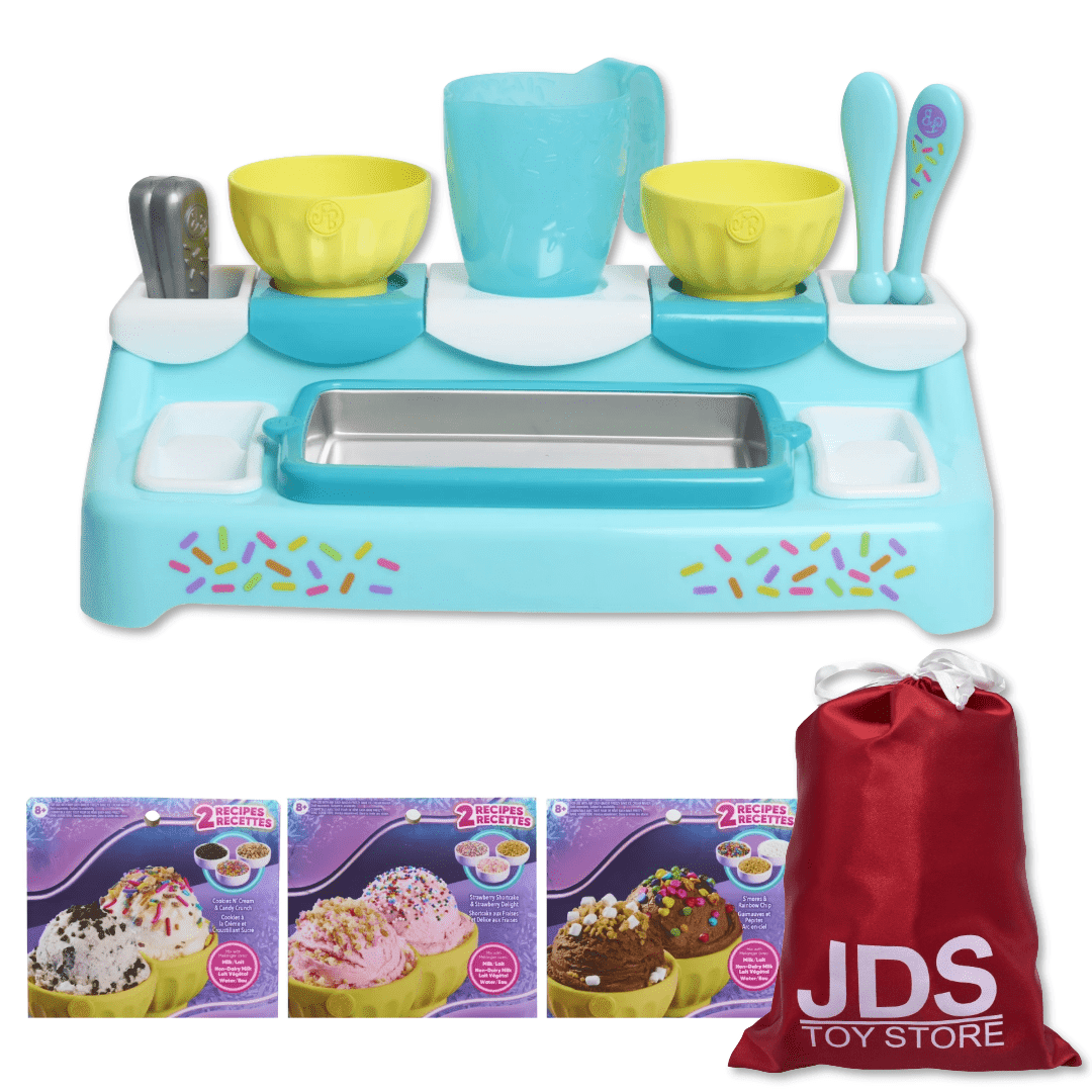 JDS Easy Freezy Baking Ice Cream Maker with Turquoise Workstation ...