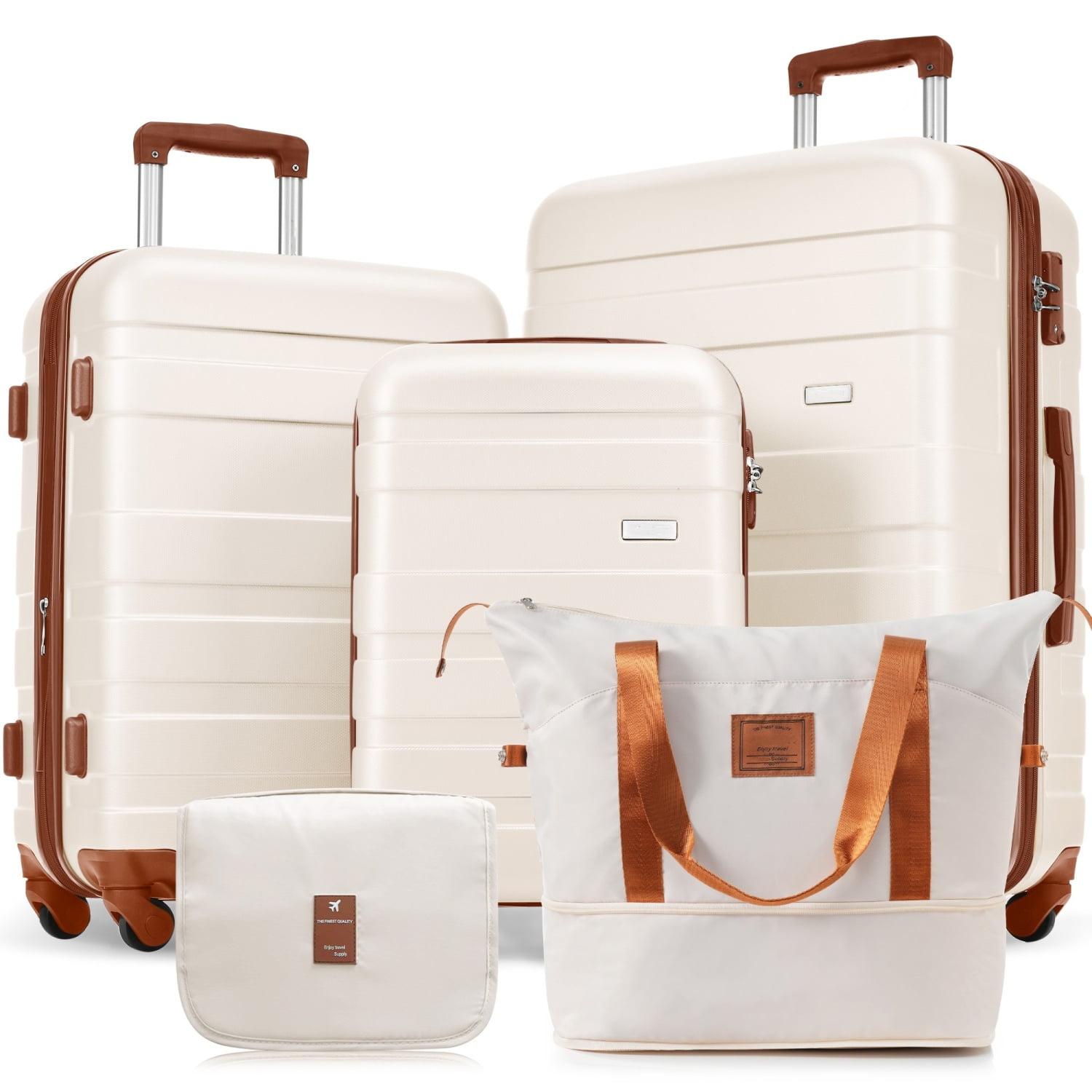 JDZDESIGN Luggage Sets Model Expandable ABS Hardshell 3pcs Clearance ...