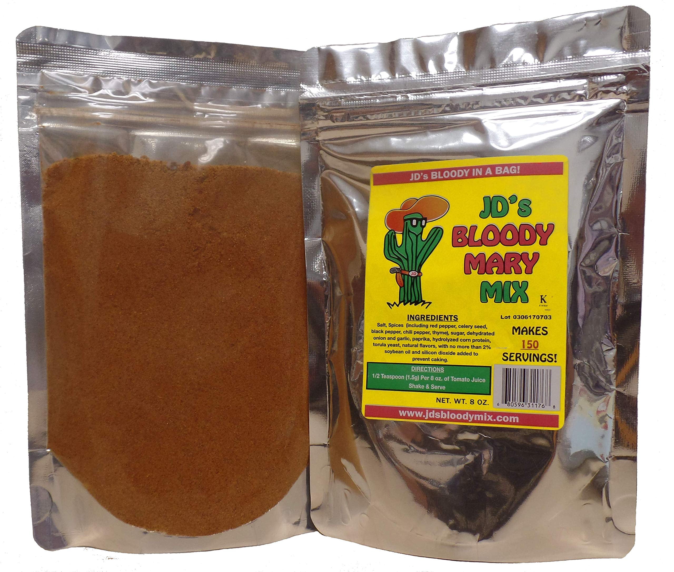 JDs Bloody Mary Mix (2 Packages, 300 Servings!) E22 - Walmart.com