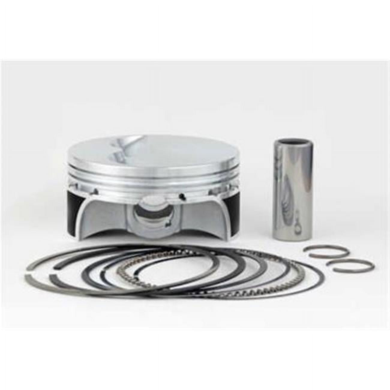 JE Pistons 297814 4.50 in. Bore Plus 36.4cc Domed Piston Set for Big ...