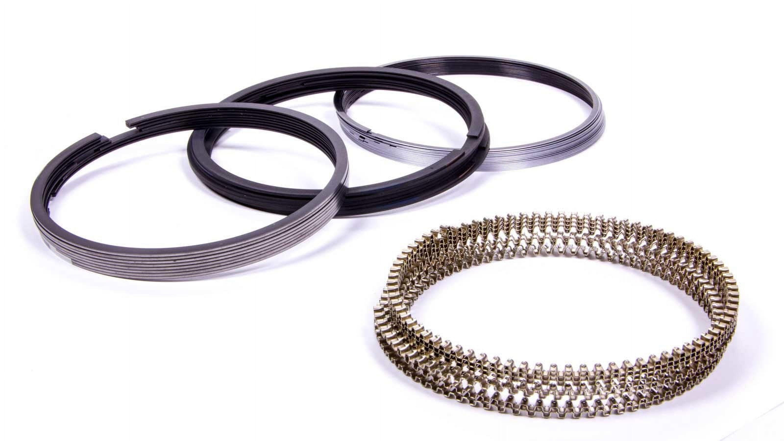 JE Pistons J75008-4125-5 Premium Race Series Piston Rings, File Fit for ...