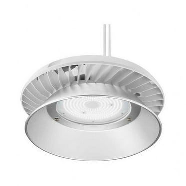 Metalux F Bay HBL 2 x 4' 4 Lamp T5 Commercial Fluorescent Lamp Fixture ...