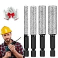 JEBTBFZE 2-in-1 Hexagonal Shank Brazing Dry Drill Hole Opener Opener ...
