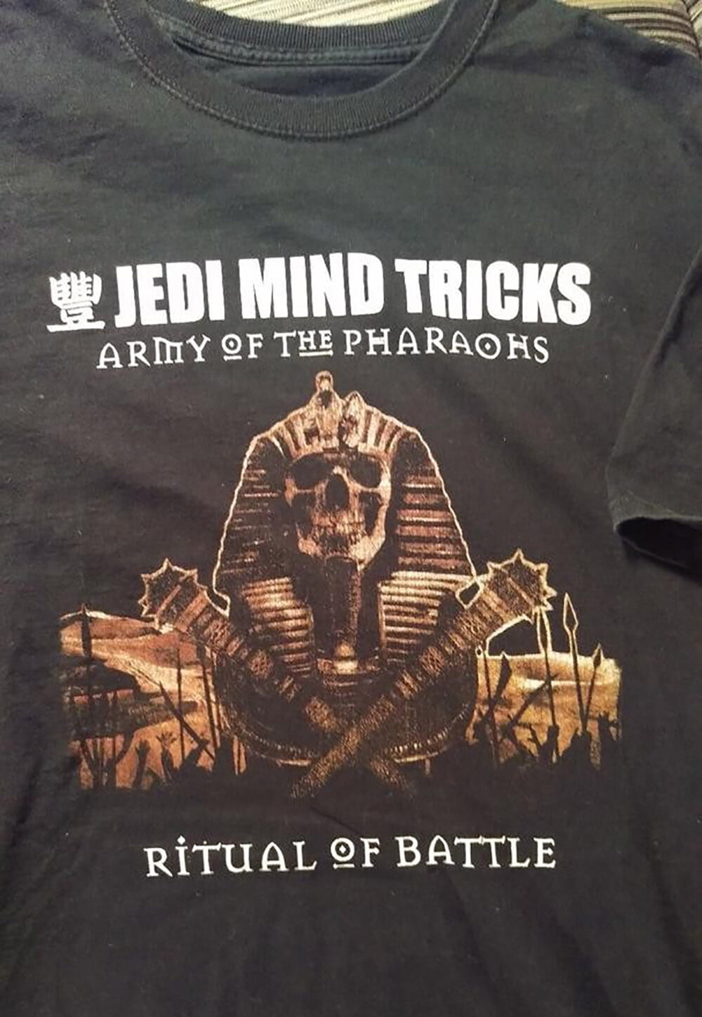 JEDI MIND TRICKS ARMY OF THE PHARAOHS RITUAL OF BATTLE 2007 Men's Shirt ...
