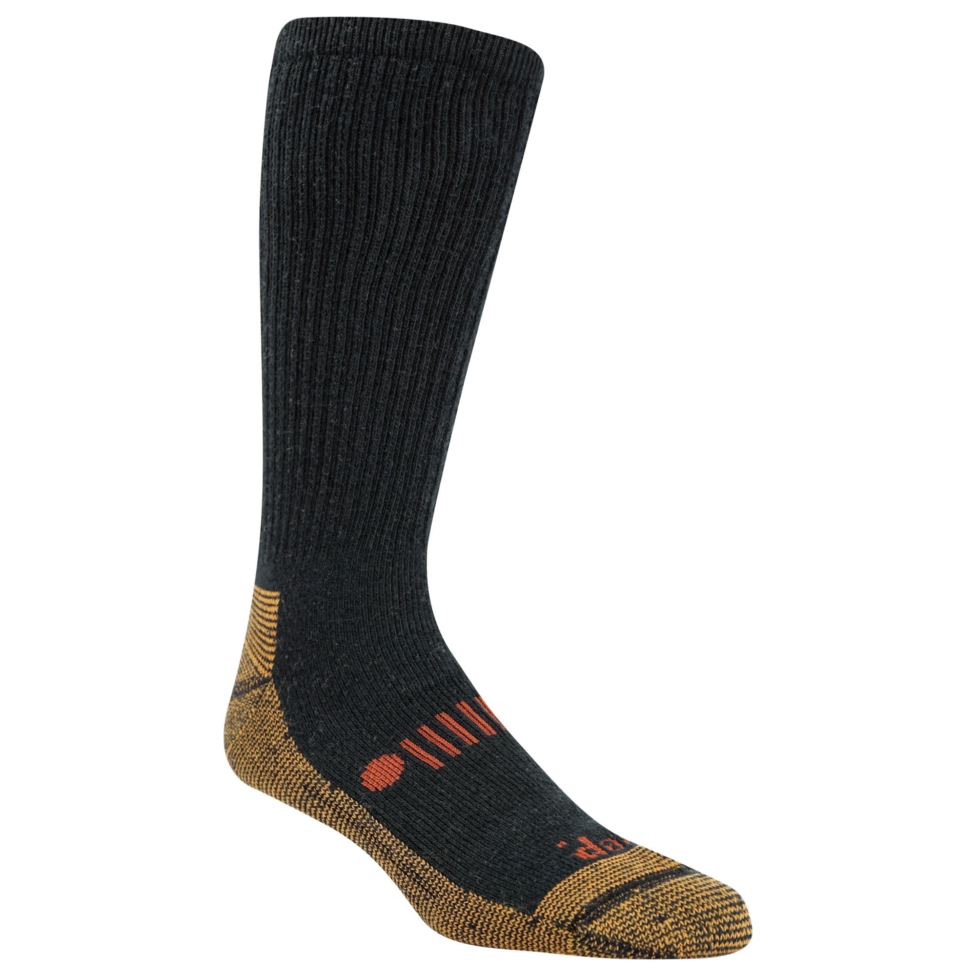 JEEP Men's Classic Cotton Hiking Work Over the Calf Socks - 2 Pair Pack ...