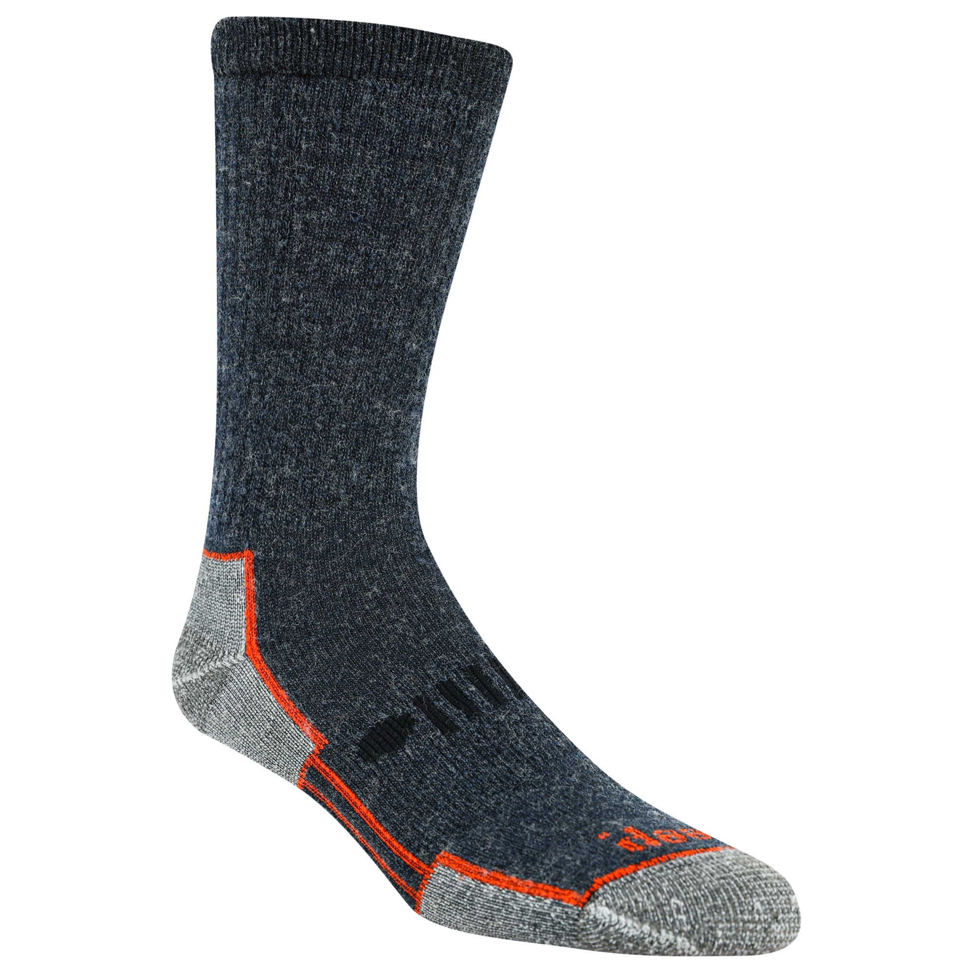 JEEP Men's Heavy Duty Wool Crew Socks - 2 Pair Pack - Cushioned Comfort ...