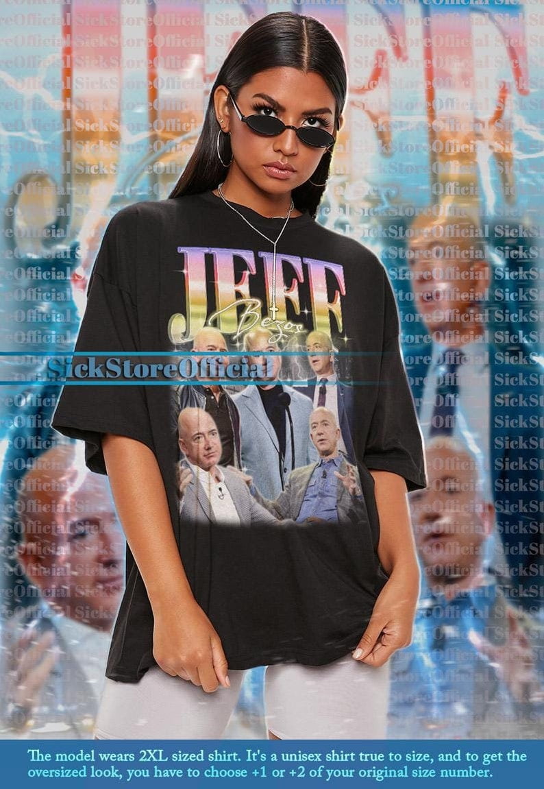JEFF BEZOS Shirt, Jeff Bezos Laughing Shirt, Jeff Bezos Homage Shirt ... JEFF BEZOS Shirt, Jeff Bezos Laughing Shirt, Jeff Bezos Homage Shirt ...