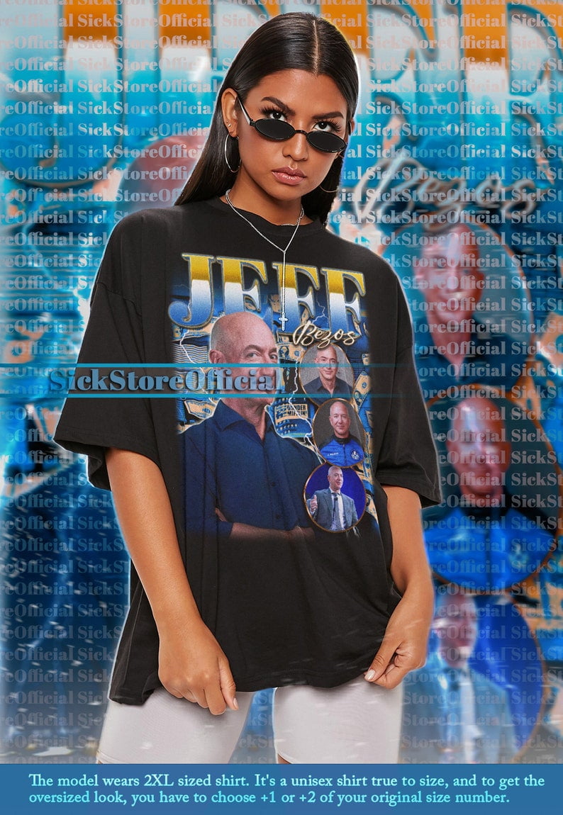 JEFF BEZOS Shirt, Jeff Bezos Laughing Shirt, Jeff Bezos Homage Shirt ...