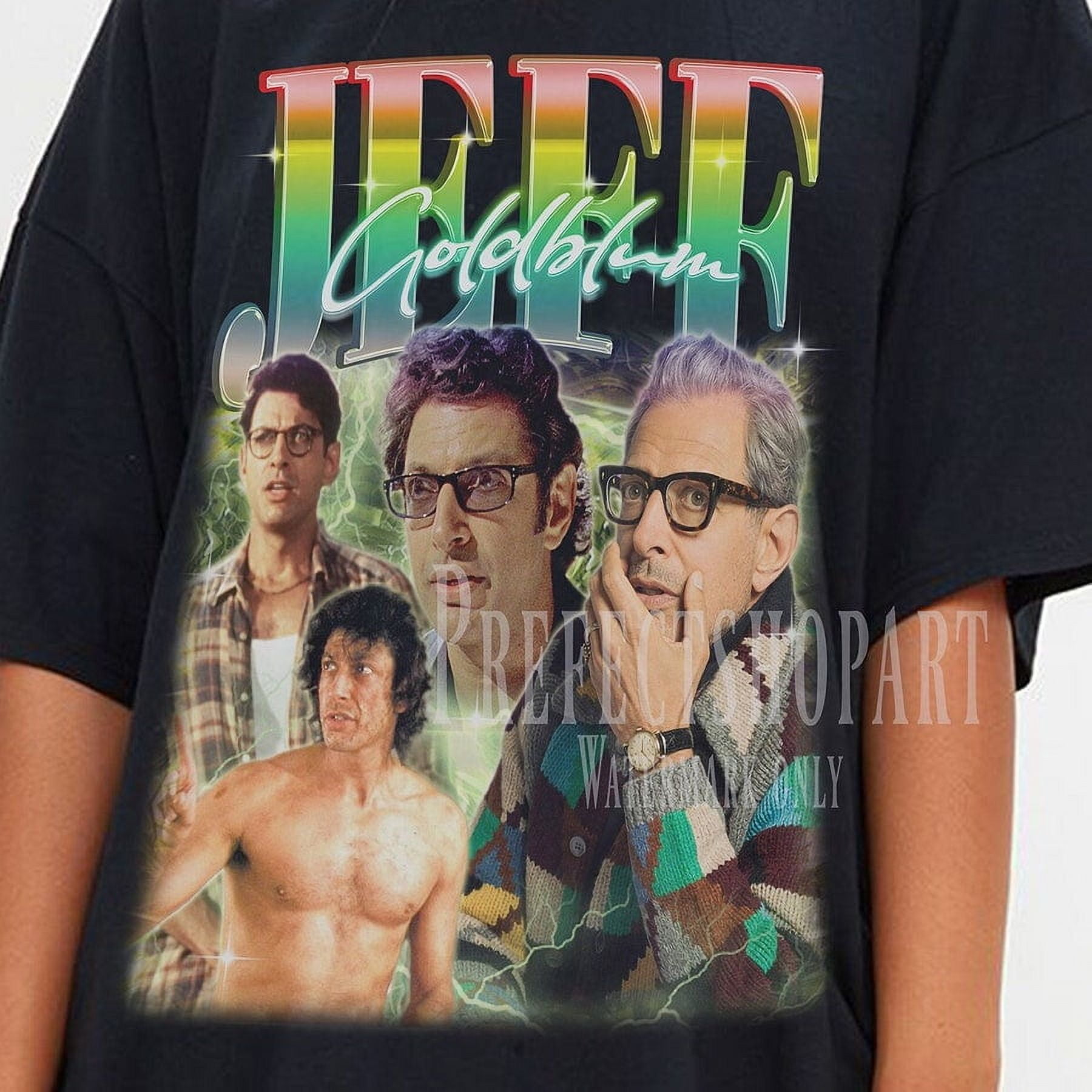 JEFF GOLDBLUM Vintage T-Shirt - Jeff Goldblum Bootleg Tees, Jeff ...
