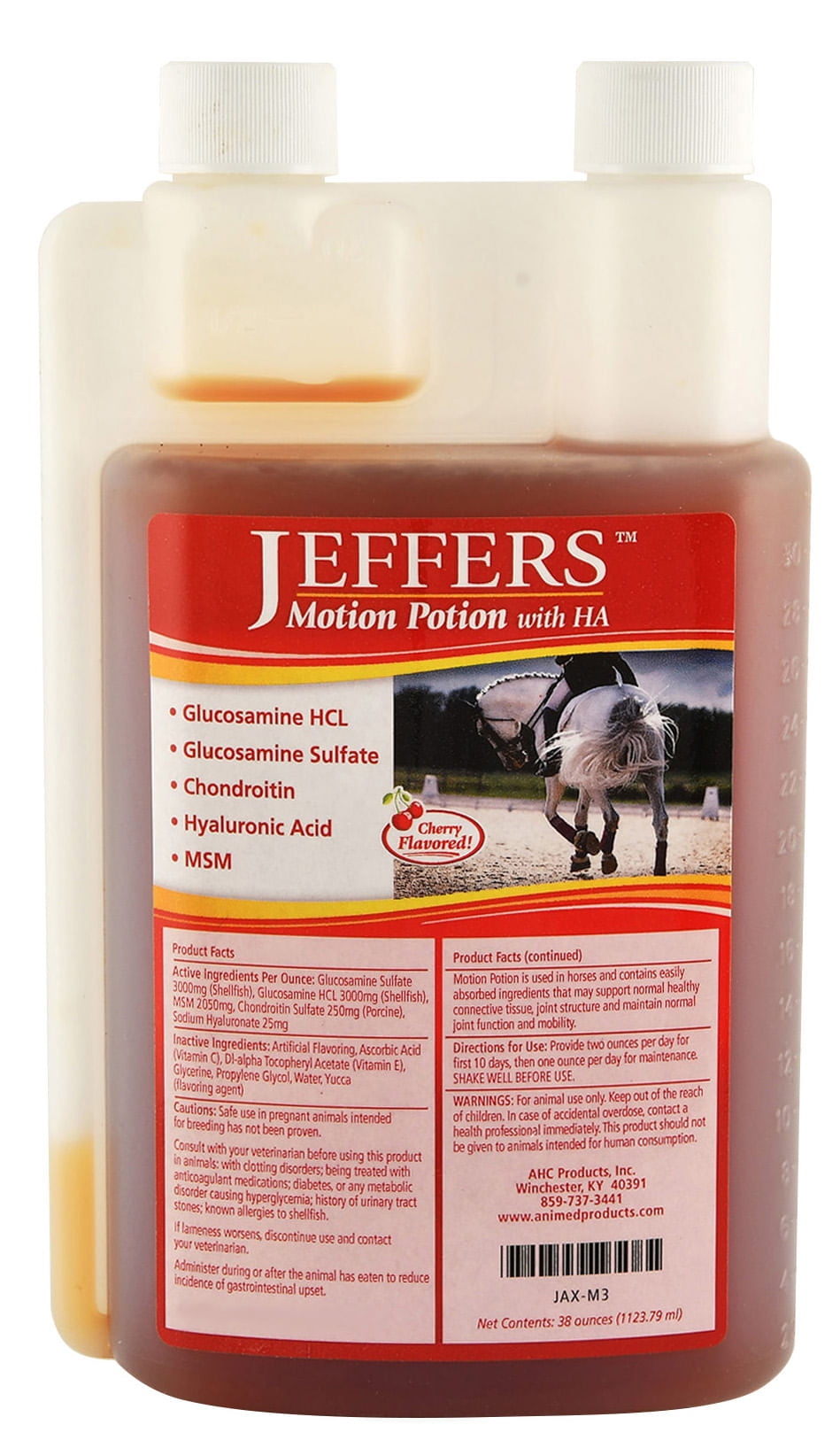 JEFFERS Motion Potion Liquid Horse Joint Supplement | 28 Day Supply ...