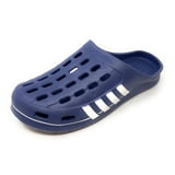 JEFFRICO Breathable Clogs for Men- Lightweight Slip-On Garden Clogs ...