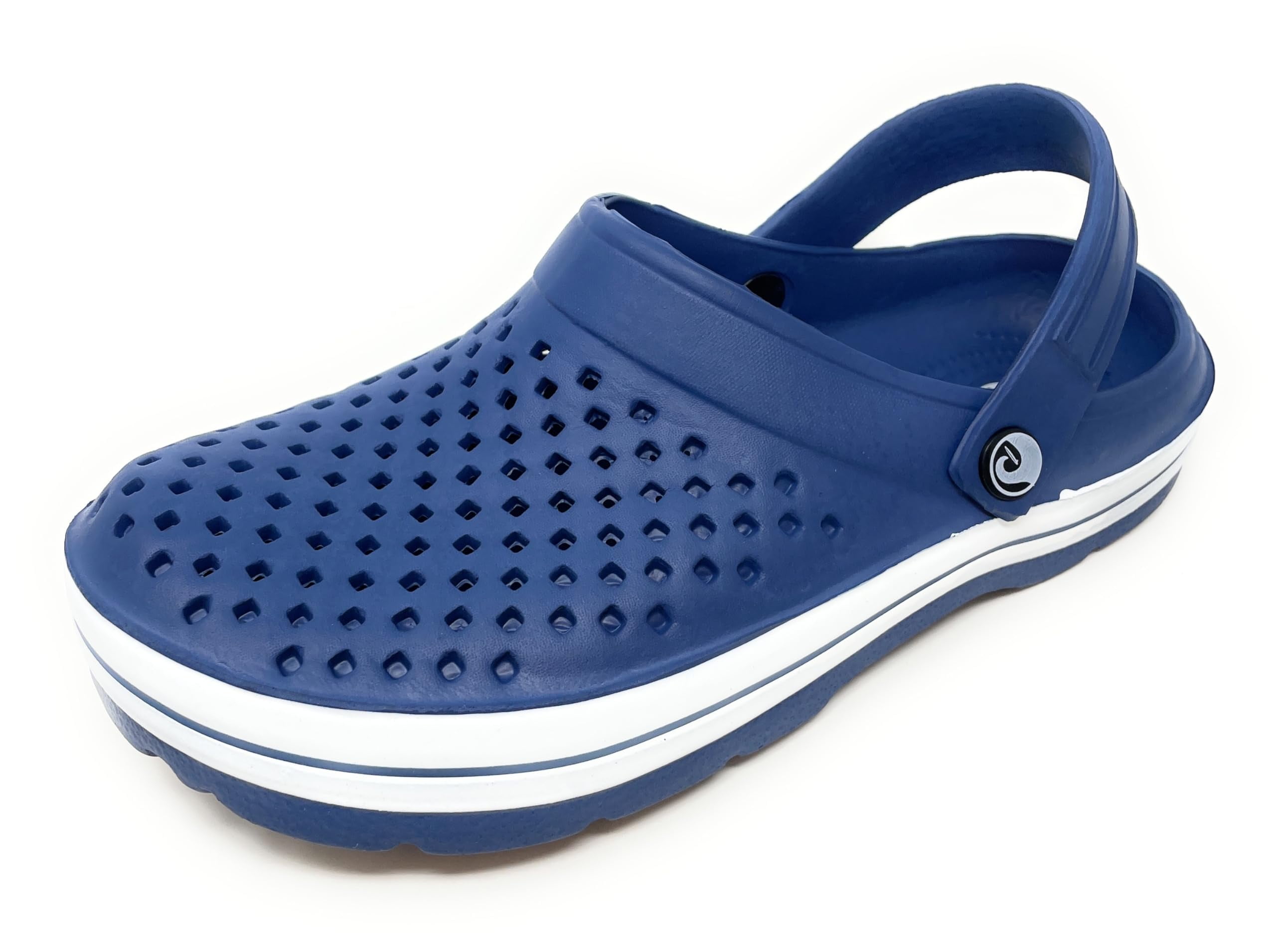 JEFFRICO Breathable Clogs for Men- Lightweight Slip-On Garden Clogs ...