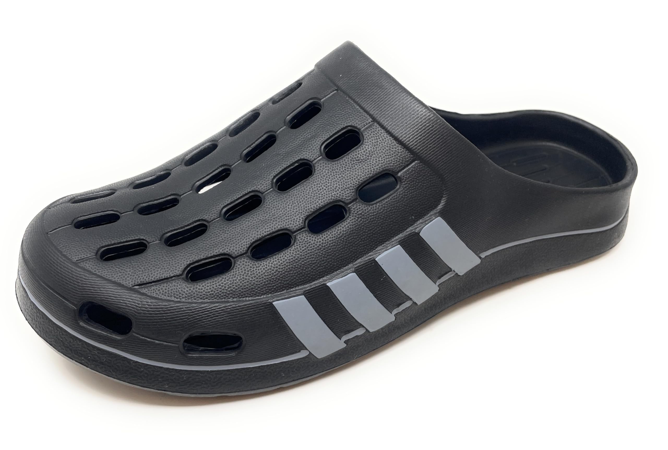 JEFFRICO Breathable Clogs for Men- Lightweight Slip-On Garden Clogs ...