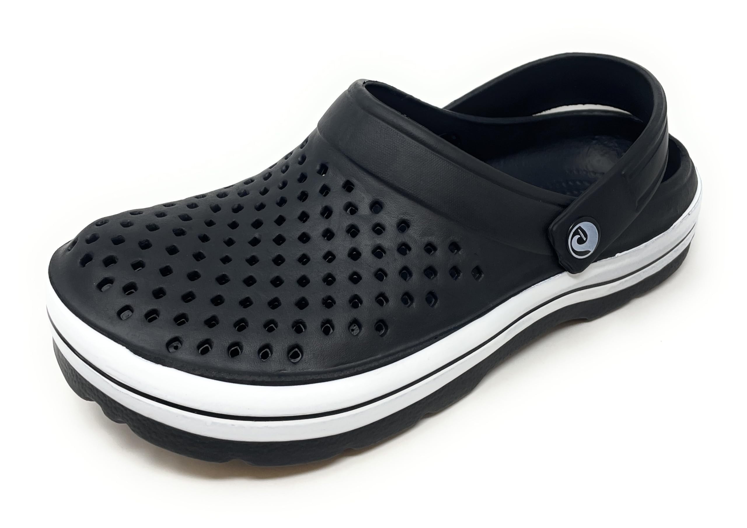 JEFFRICO Breathable Clogs for Men- Lightweight Slip-On Garden Clogs ...