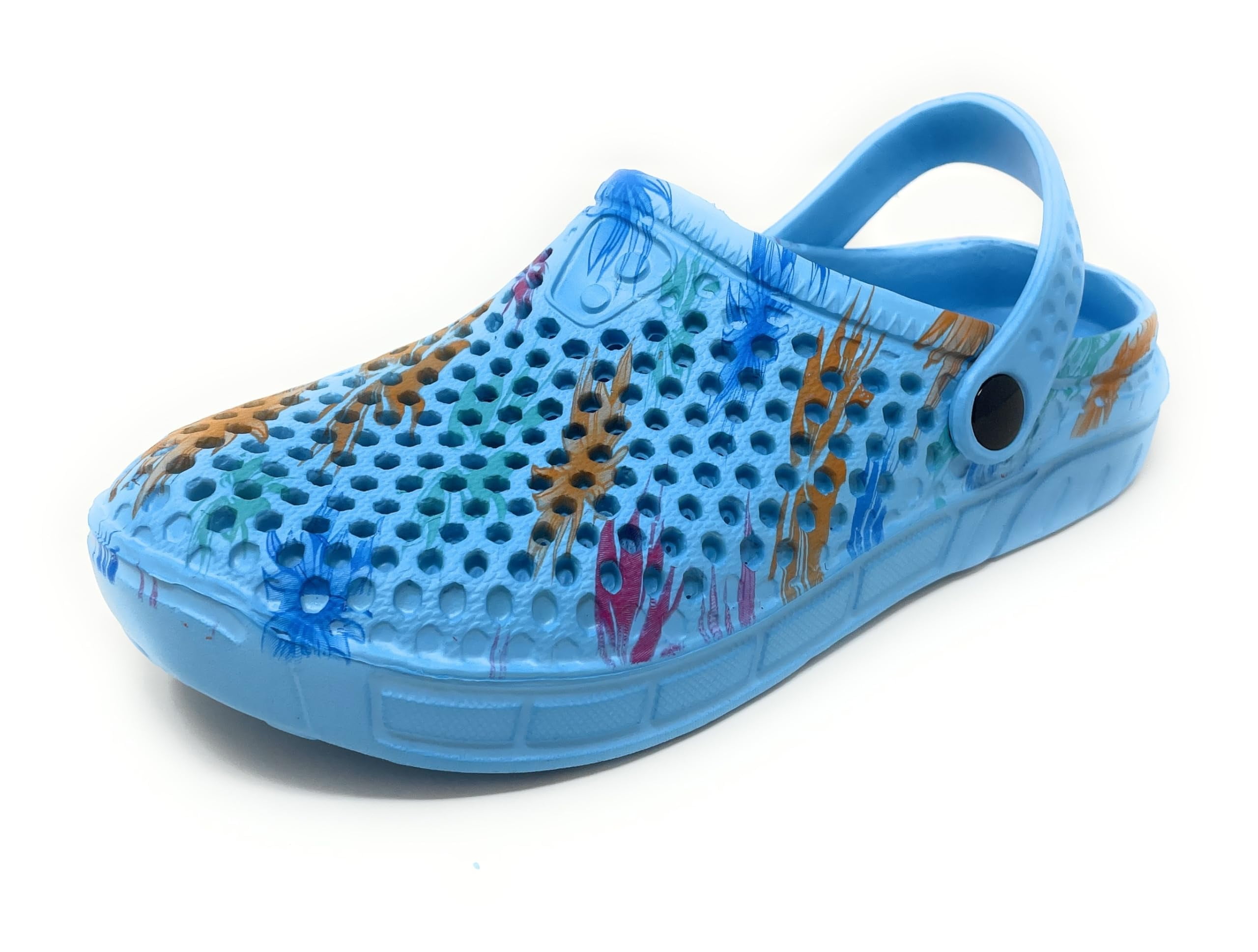 JEFFRICO Womens Clogs Breathable Clogs Shoes For Women Lightweight Slip ...