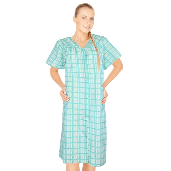 Snap Front Housecoat