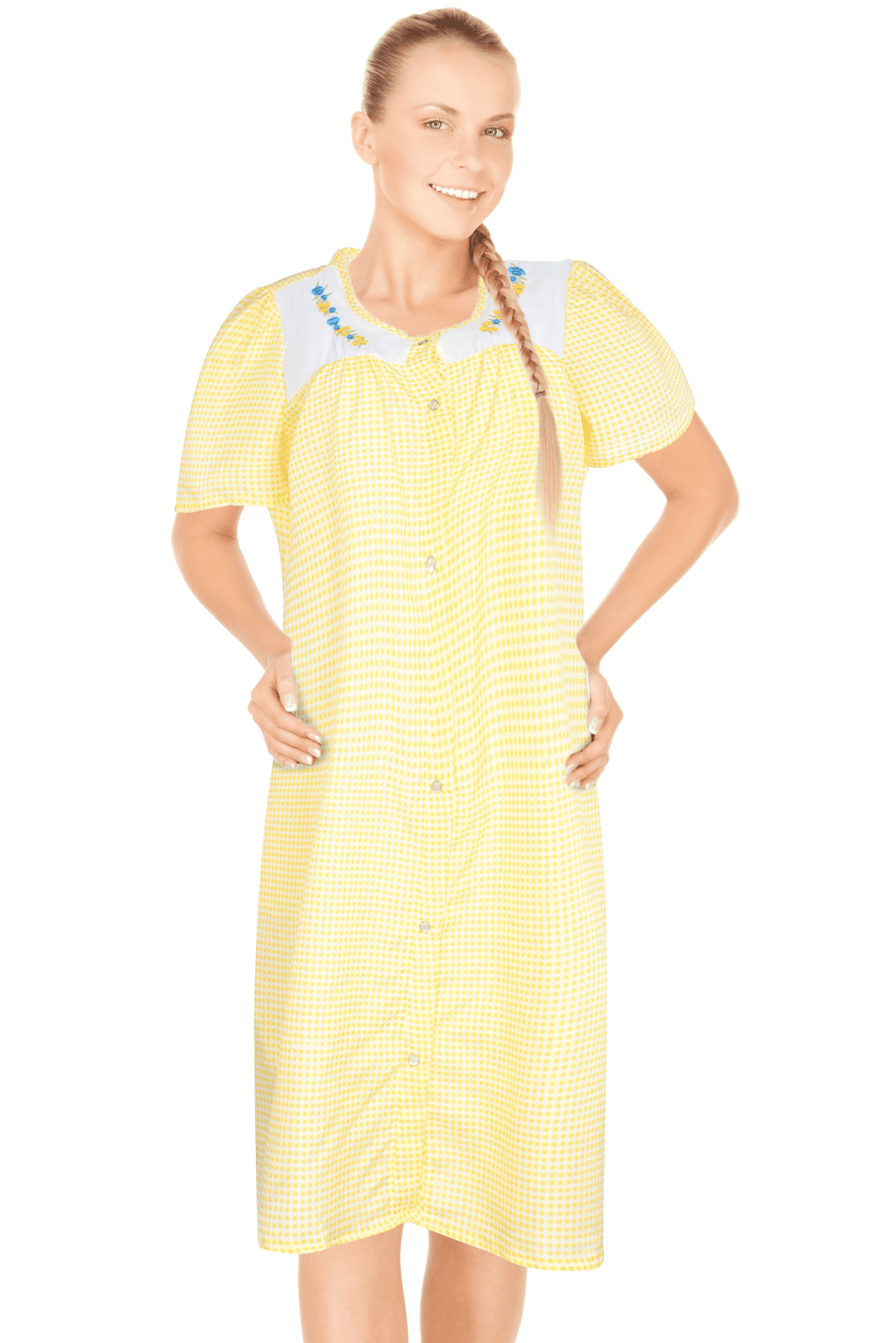 JEFFRICO House Dresses for Women with Pockets - Lightweight Breathable ...