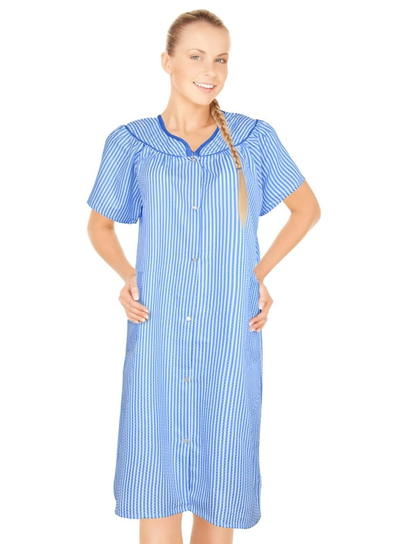 Snap Front Housecoat