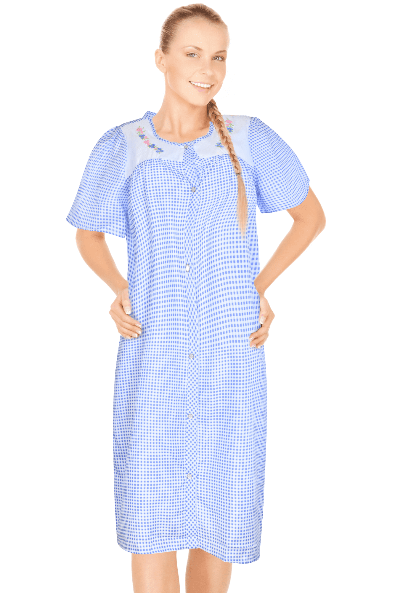 JEFFRICO House Dresses for Women with Pockets - Lightweight Breathable ...