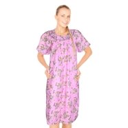 Casual Nights Women's Cotton Blend Housecoat - Robe with Pockets ...