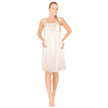 Exquisite Form - Women's Sleeveless Short Nightgown - Style 30107 ...
