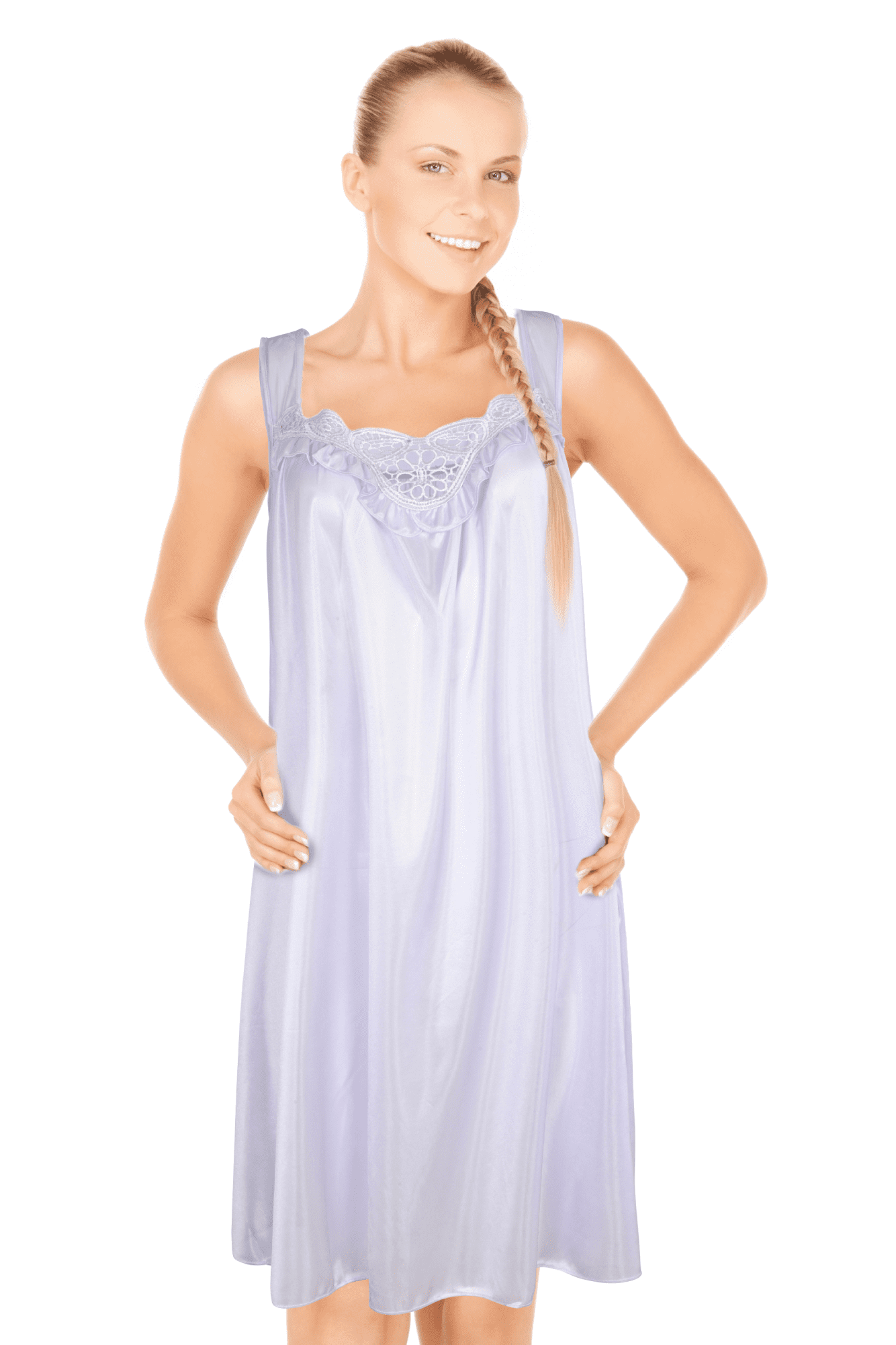 JEFFRICO Women's Soft, Comfortable, Breathable Nightgowns Sleepwear ...