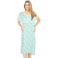 JEFFRICO Womens Nightgowns Sleepwear Soft Pajama Dress Nightshirts ...