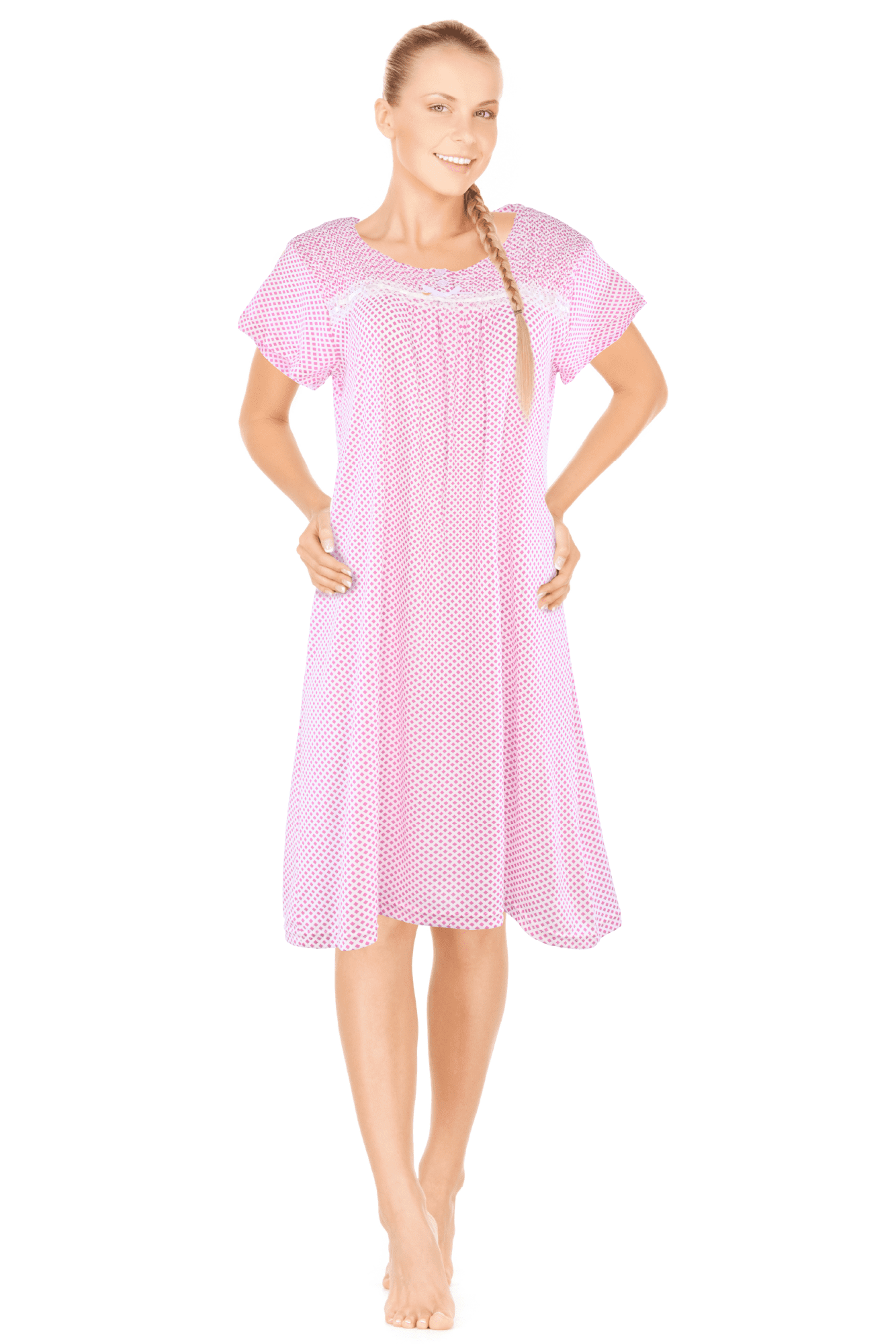 JEFFRICO Women's Soft, Comfortable, Breathable Nightgowns Sleepwear ...