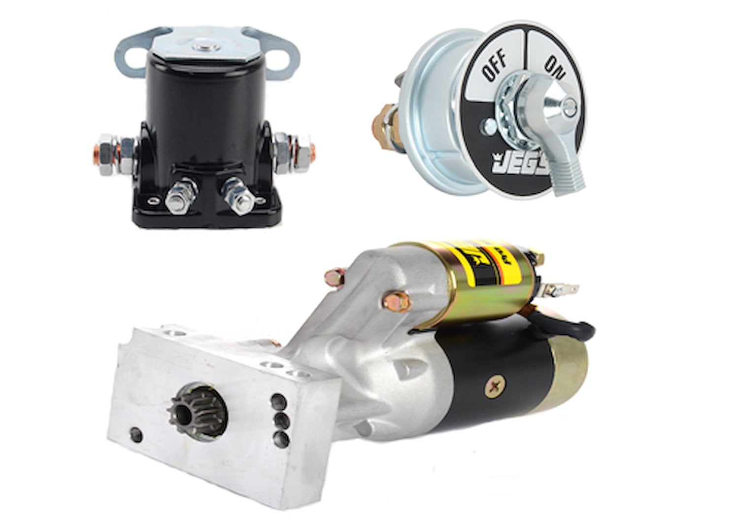 JEGS 10009K Race Starter Install Kit Small Block and Big Block Chevy 14 ...